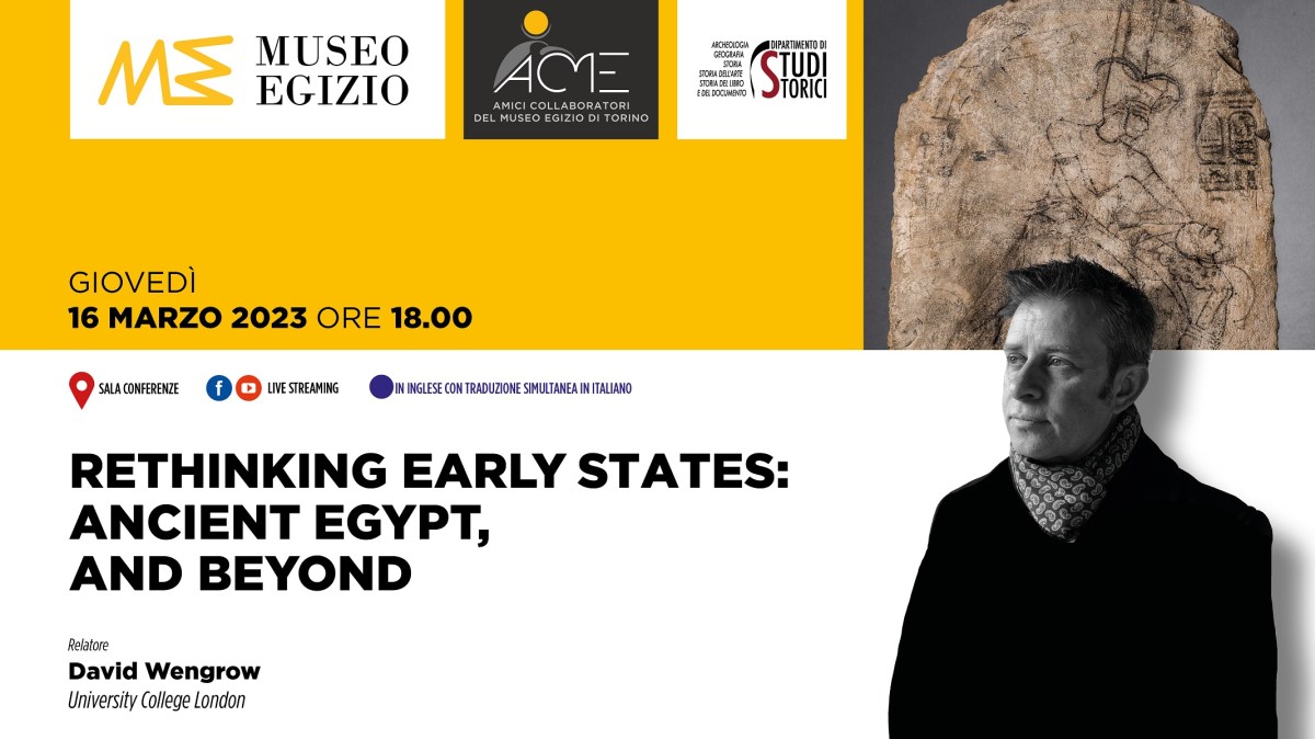INCONTRI / Al Museo Egizio arriva David Wengrow, l’archeologo autore ...
