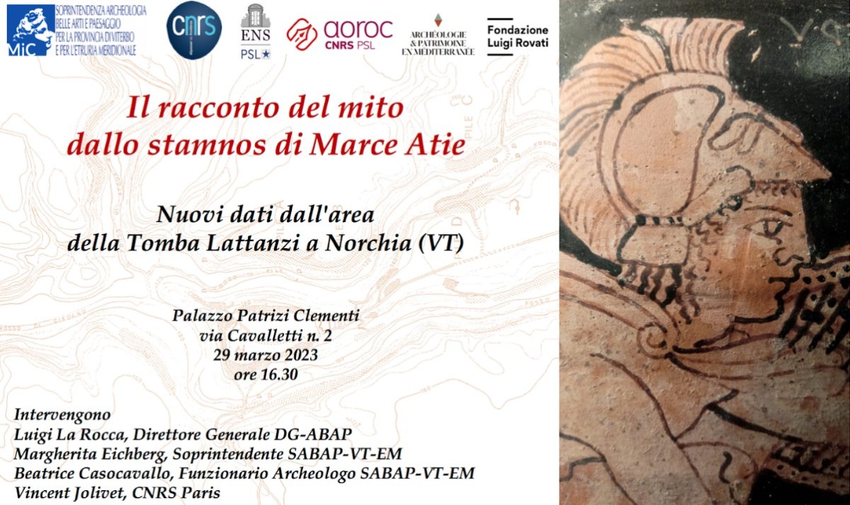 ARCHEOEVENTI / Il racconto del mito dallo stamnos di Marce Atie: nuovi ...